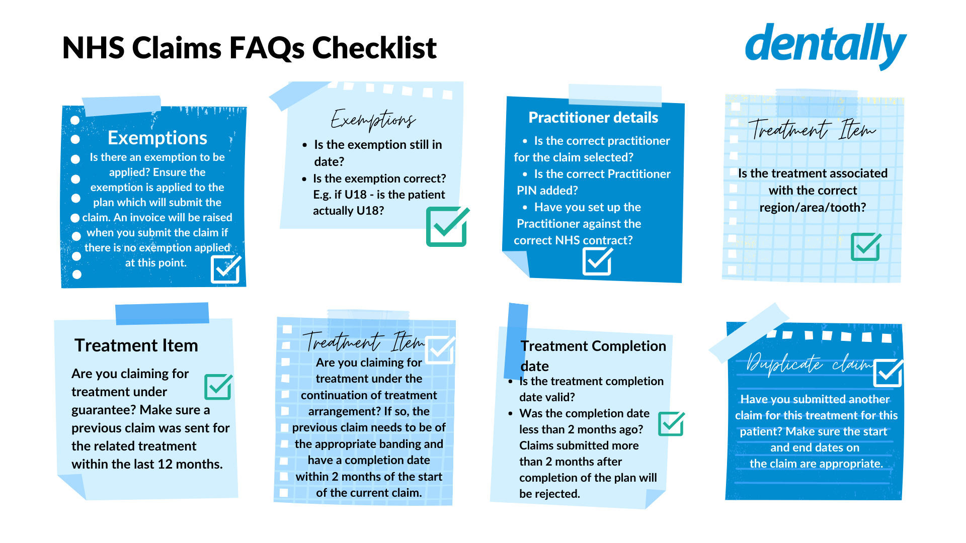 NHS Claim Error FAQS