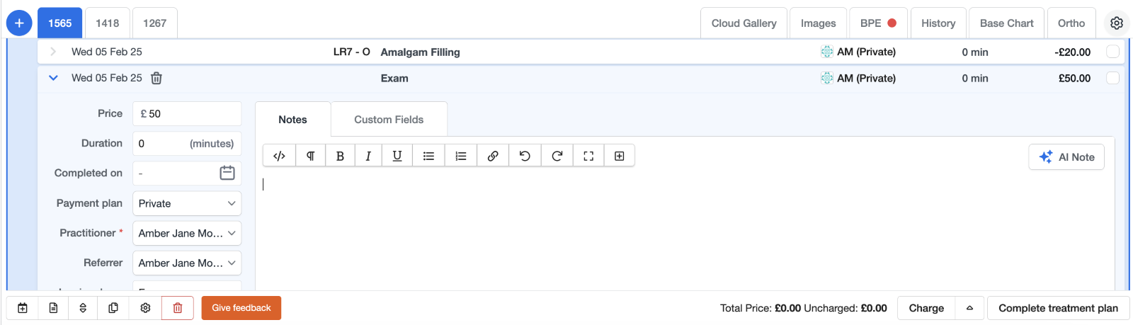 An Overview of Charting in Dentally